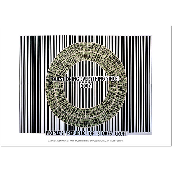 Questioning Everything - A3 Print – Stokes Croft China & PRSC Shop