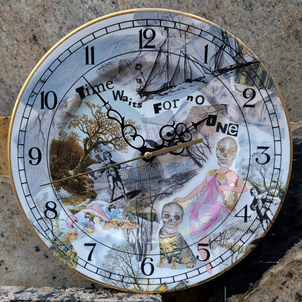 Time Waits For No One Clock – Stokes Croft China & PRSC Shop