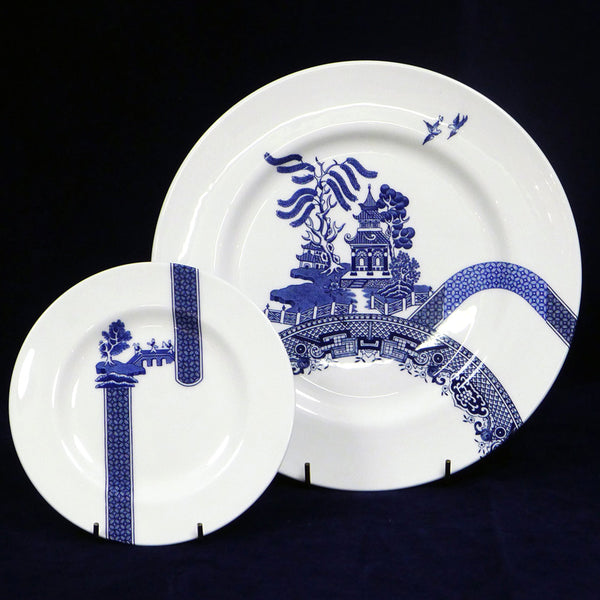 Deconstructed Willow Pattern Plates – Stokes Croft China & PRSC Shop