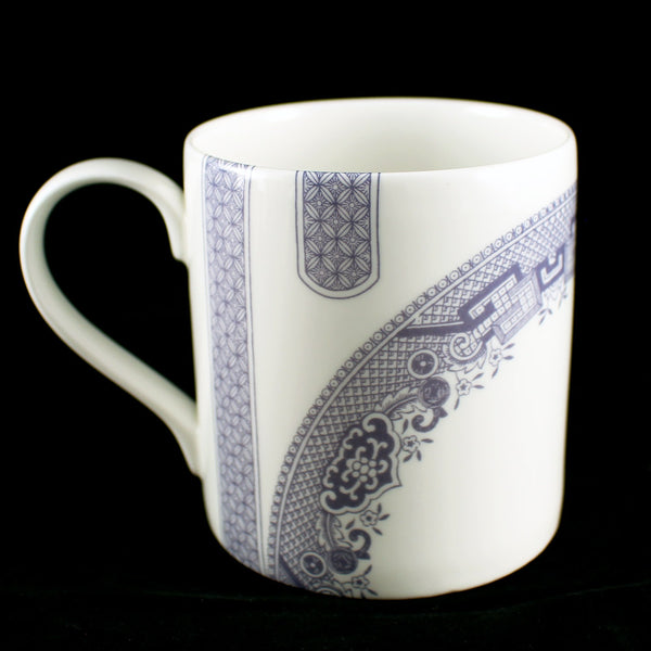 Deconstructed Willow Pattern Mug – Stokes Croft China & PRSC Shop